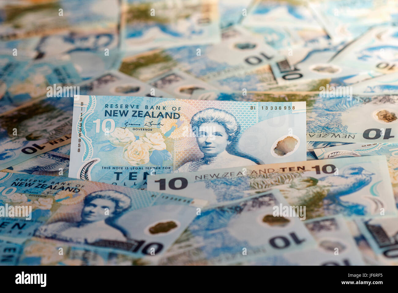 New Zealand Currency Stock Photo - Alamy