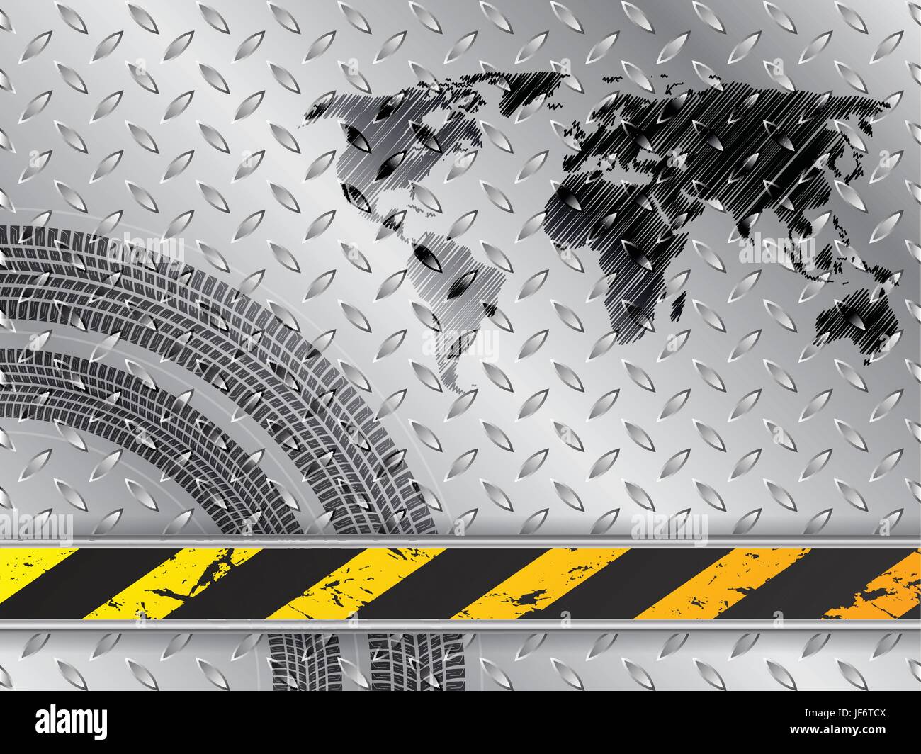 industrial, track, metallic, globe, planet, earth, world, warning, map ...