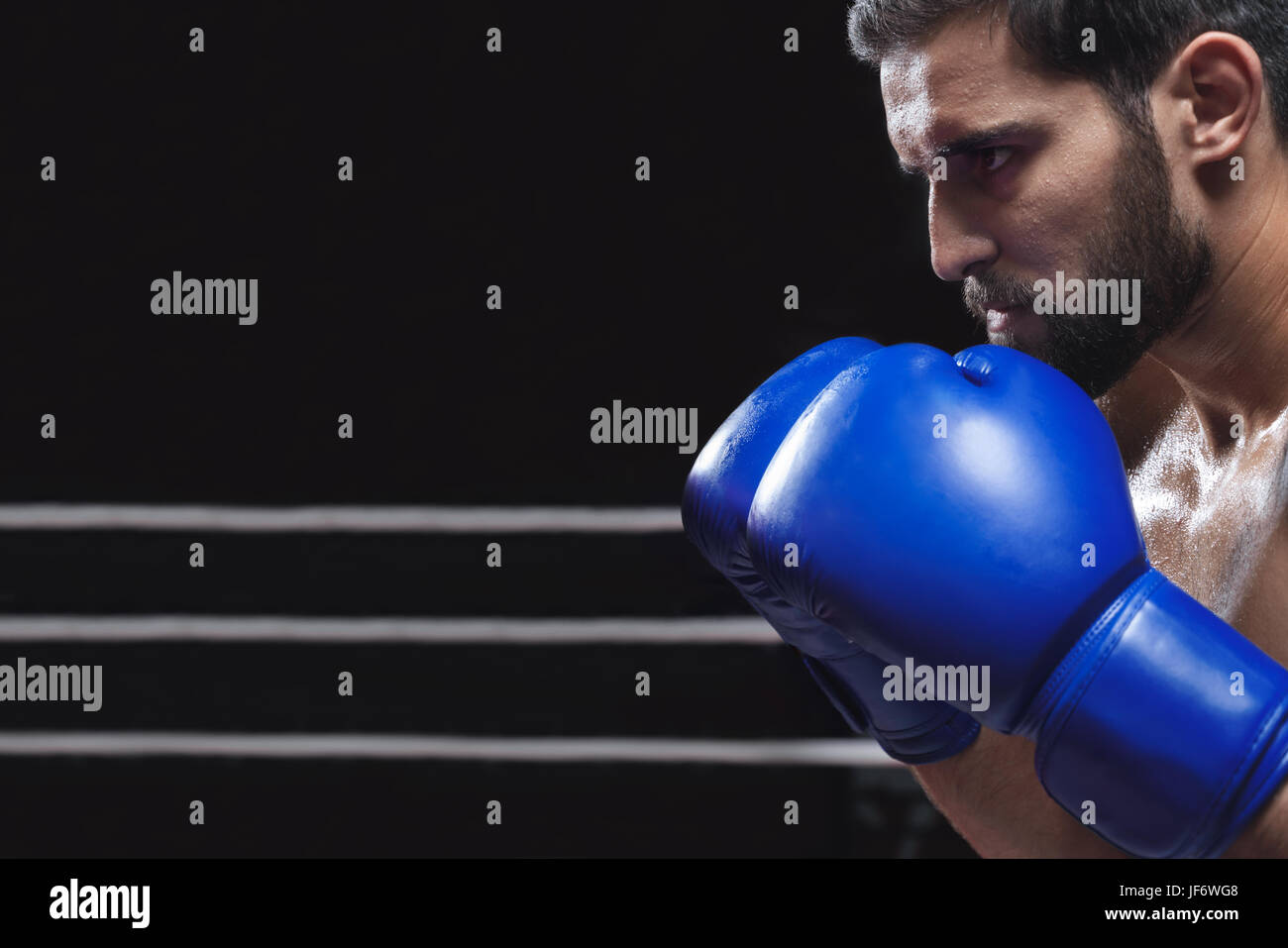 Action competition challenge boxing ring boxing glove hi-res stock ...