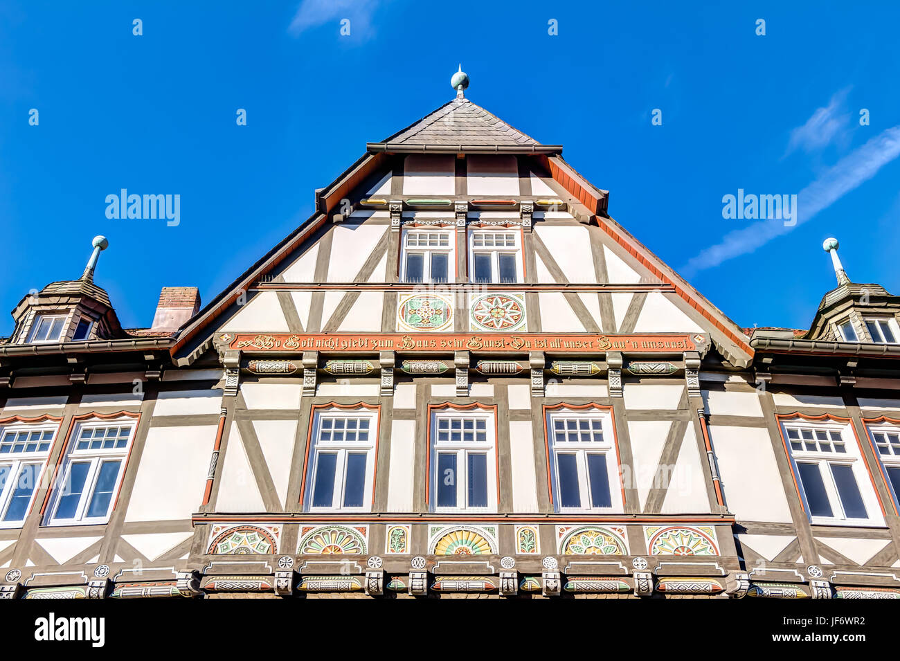 Timber framed building Stock Photo - Alamy