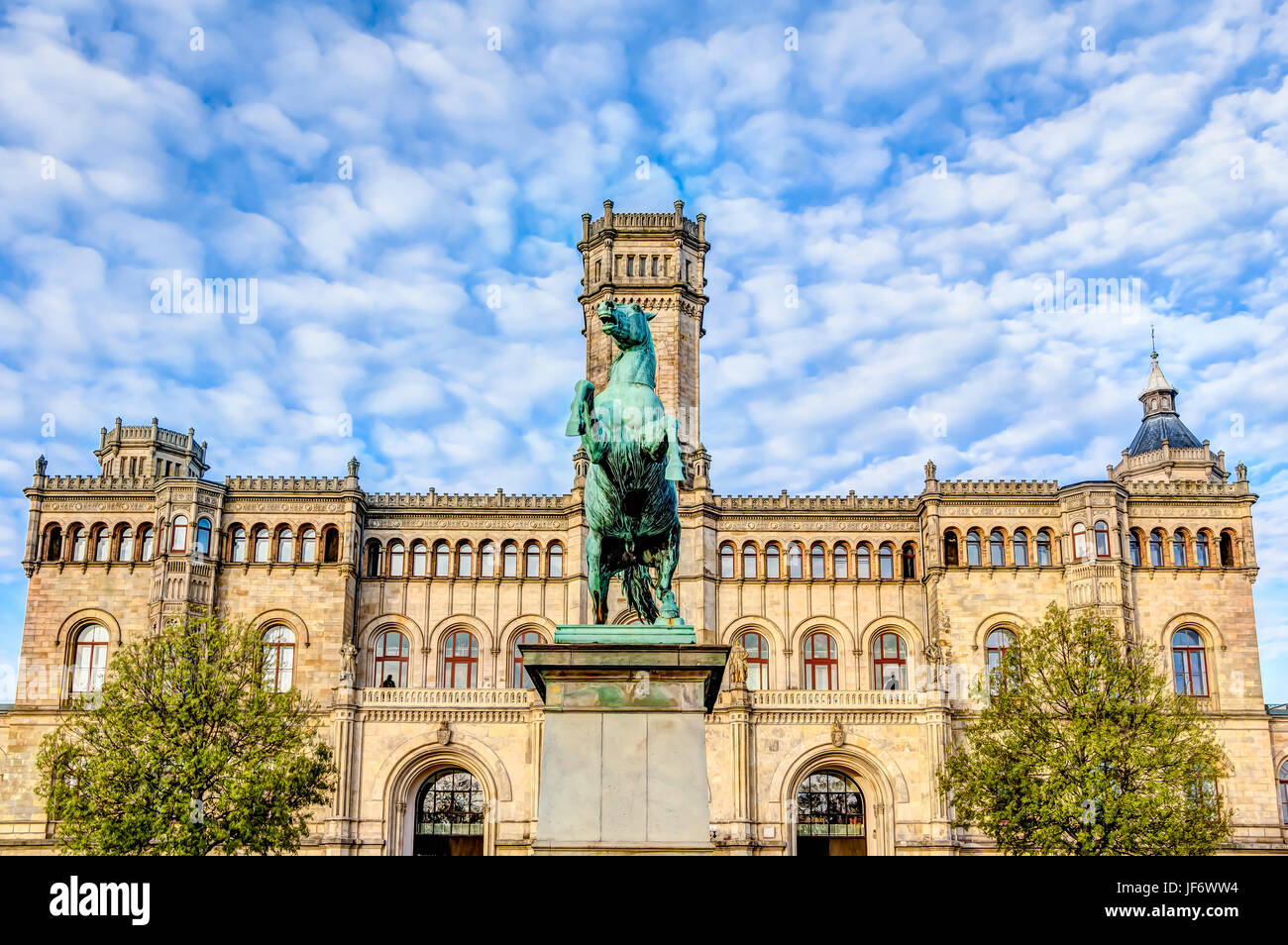 University in Hanover Stock Photo - Alamy
