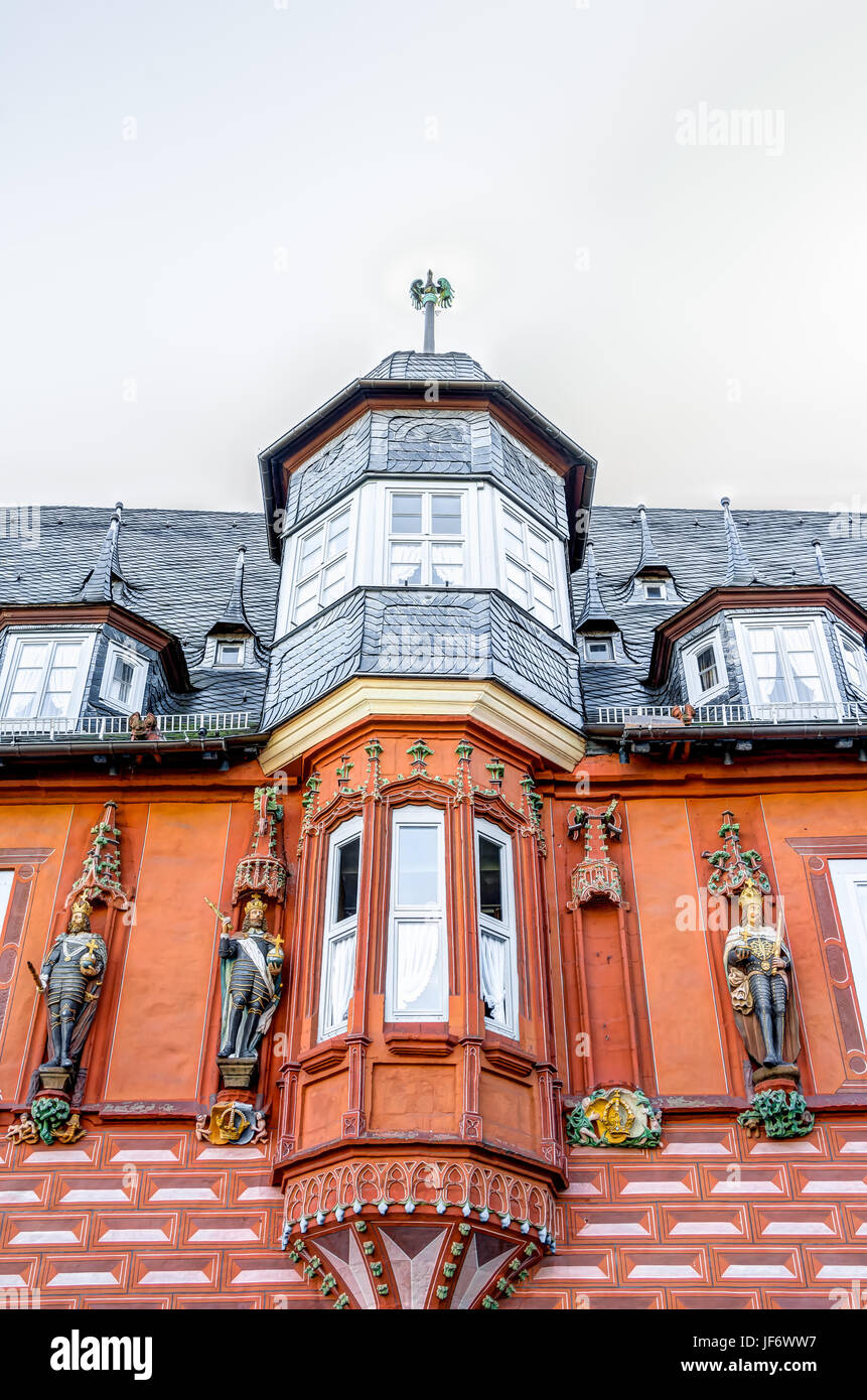 Guild house in Goslar Stock Photo - Alamy
