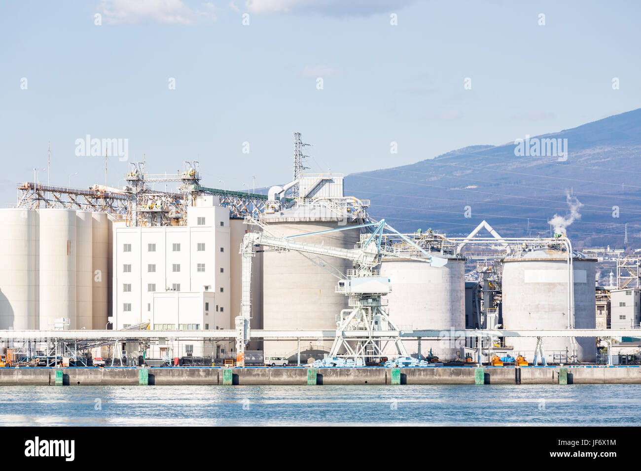 Mountain Fuji and Factory Stock Photo - Alamy