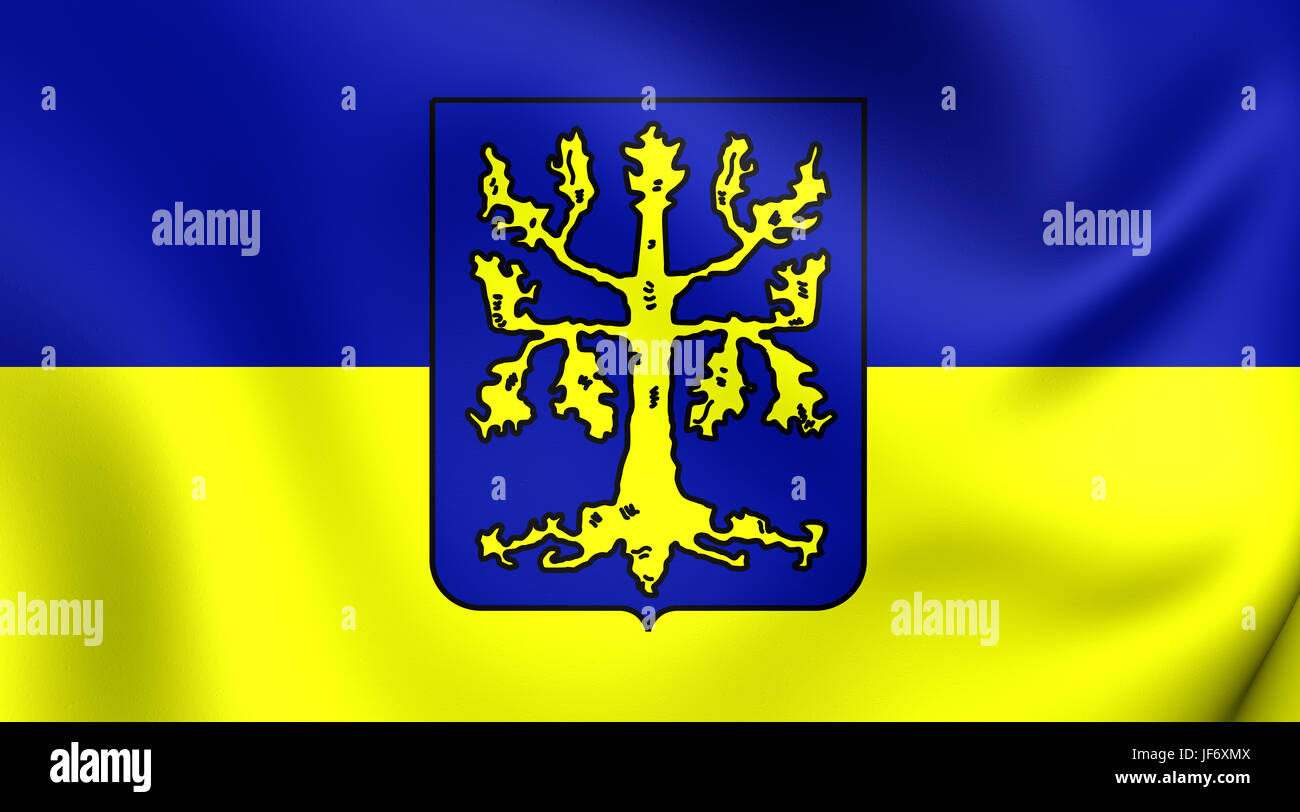 3D Flag of the Hagen Stock Photo - Alamy