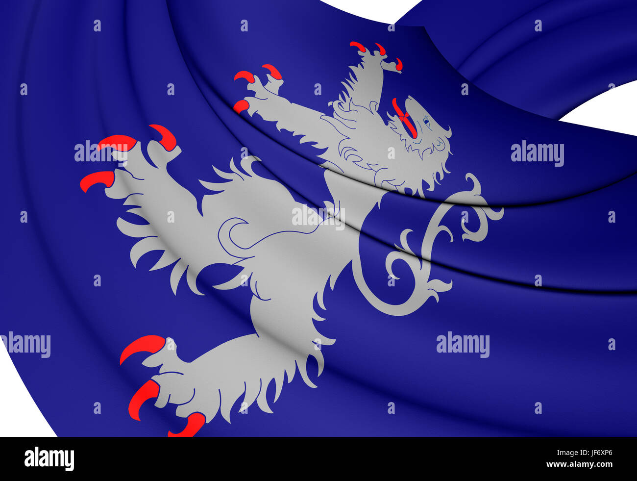 Flag of Halland Stock Photo - Alamy