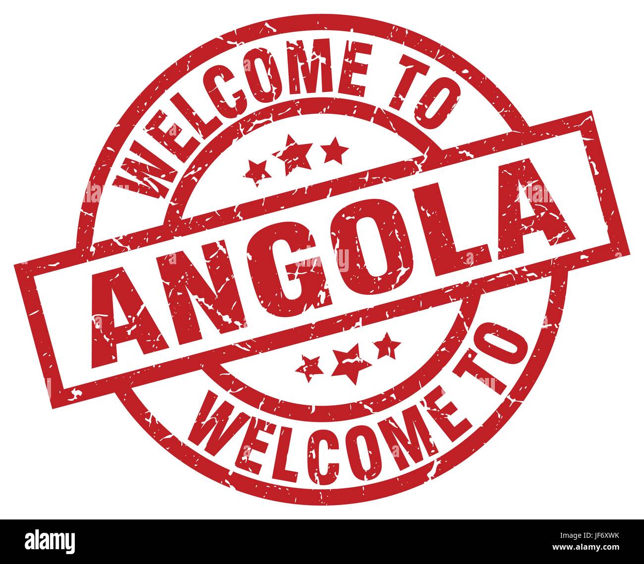 welcome to Angola red stamp Stock Vector Image & Art - Alamy