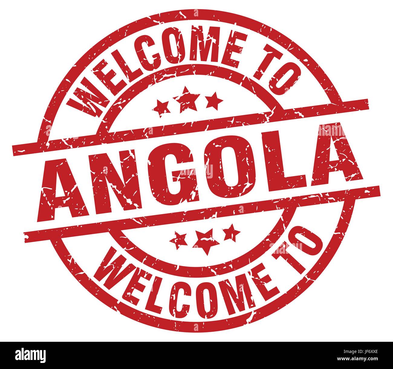 welcome to Angola red stamp Stock Vector Image & Art - Alamy