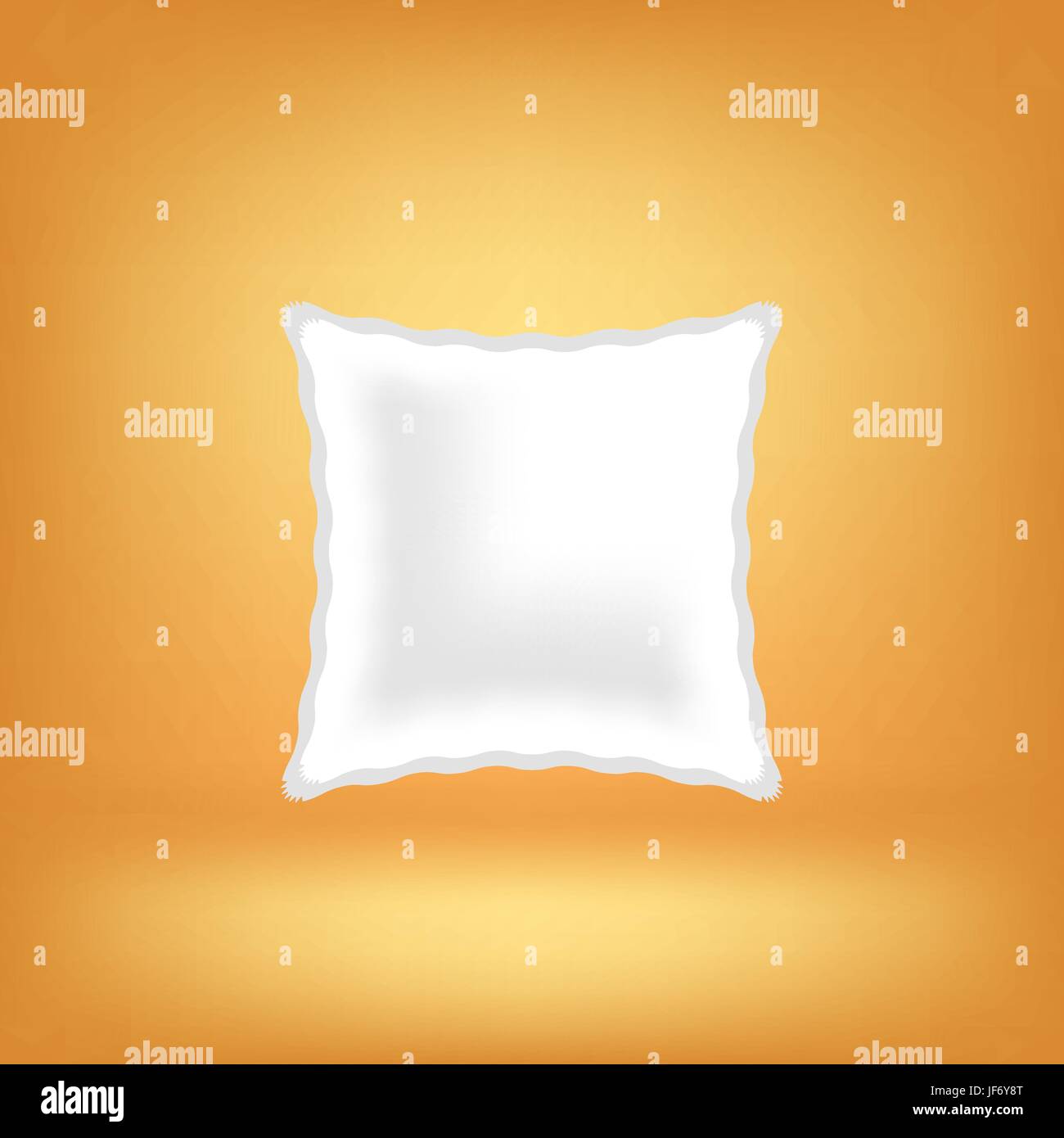 White Soft Pillow Stock Vector Image & Art - Alamy