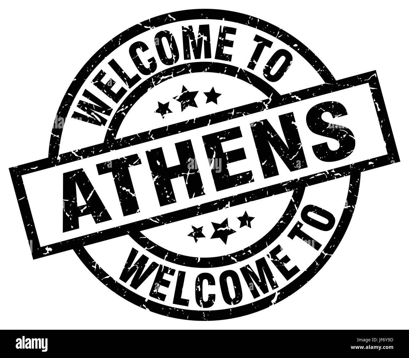welcome to Athens black stamp Stock Vector Image & Art - Alamy
