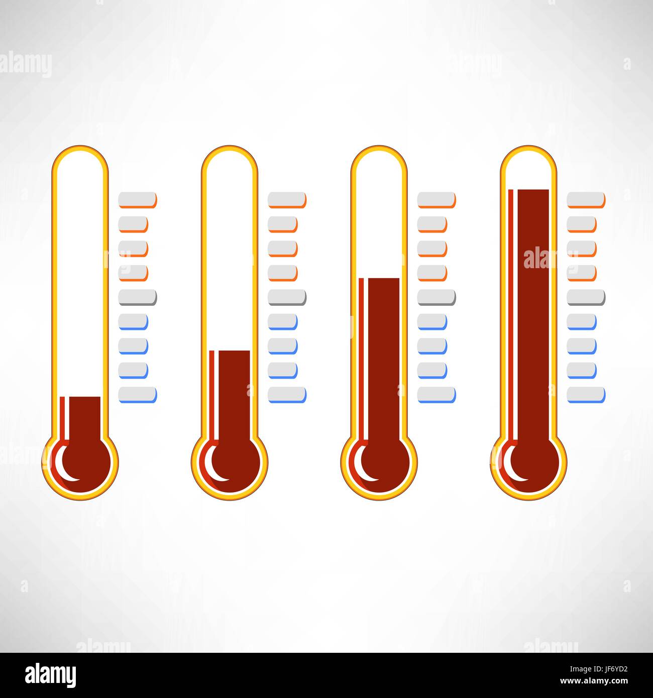 Set of Thermometer Icons Stock Vector Image & Art - Alamy