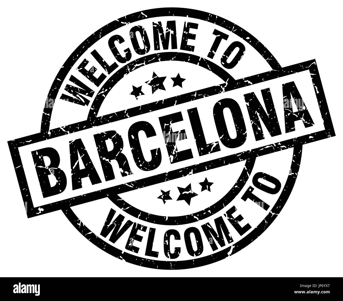 welcome to Barcelona black stamp Stock Vector Image & Art - Alamy