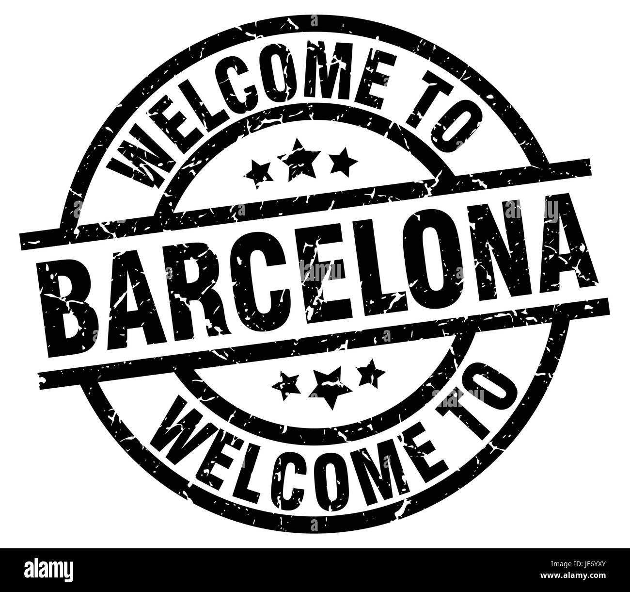 Welcome to barcelona Cut Out Stock Images & Pictures - Alamy