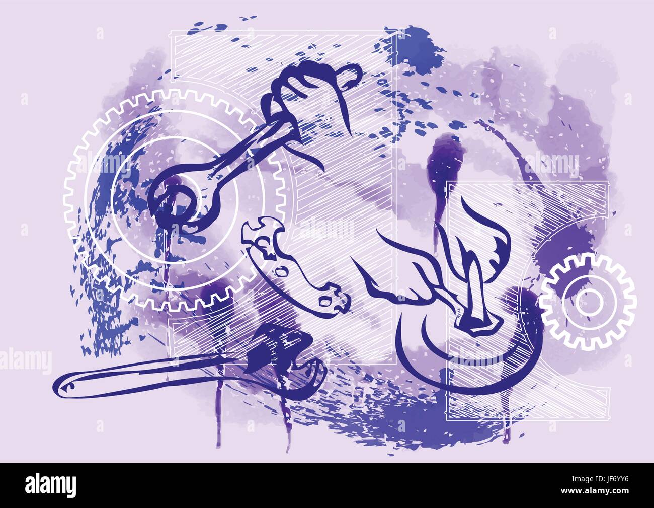 Shaping tools Stock Vector Images - Alamy