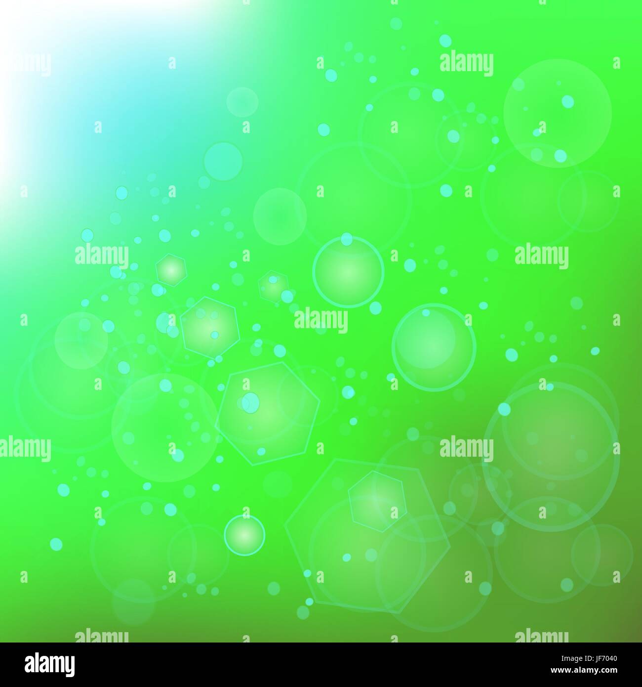 Abstract Natural Blurred Green Background for Your Design Stock Vector ...