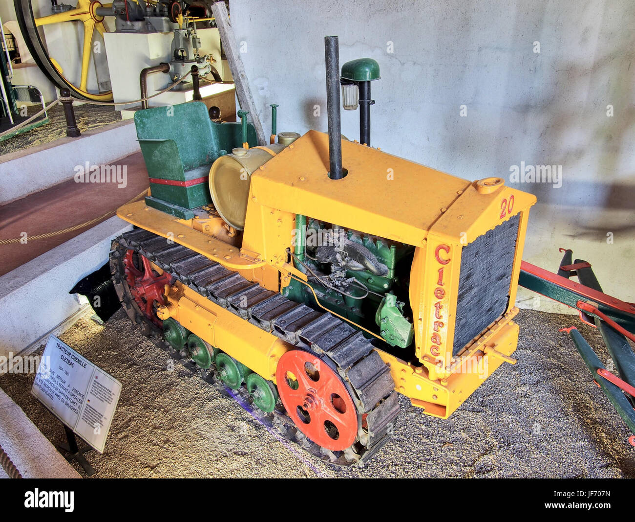 The 1925 Cletrac tractor at the Musée Maurice Dufresne is a piece of ...