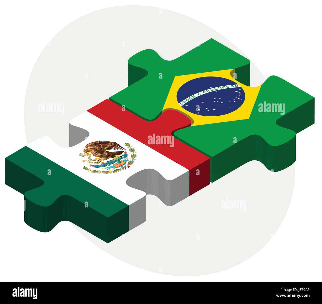 Brazil mexico flag hi-res stock photography and images - Alamy