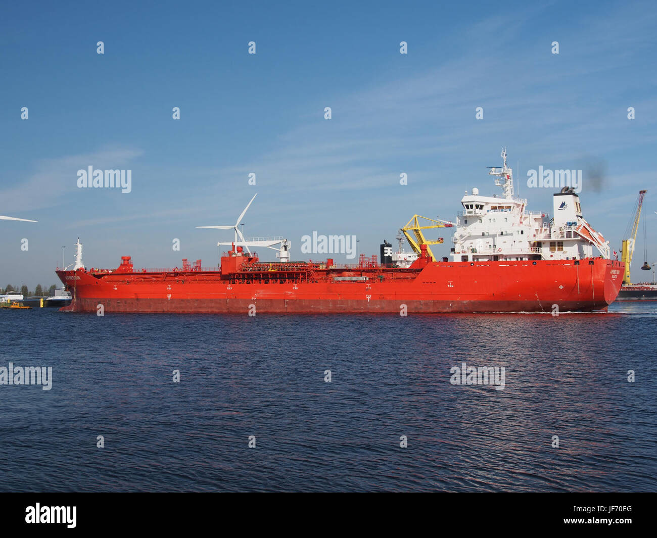 The Adfines Sun is a modern container vessel, built in 2011, with IMO ...