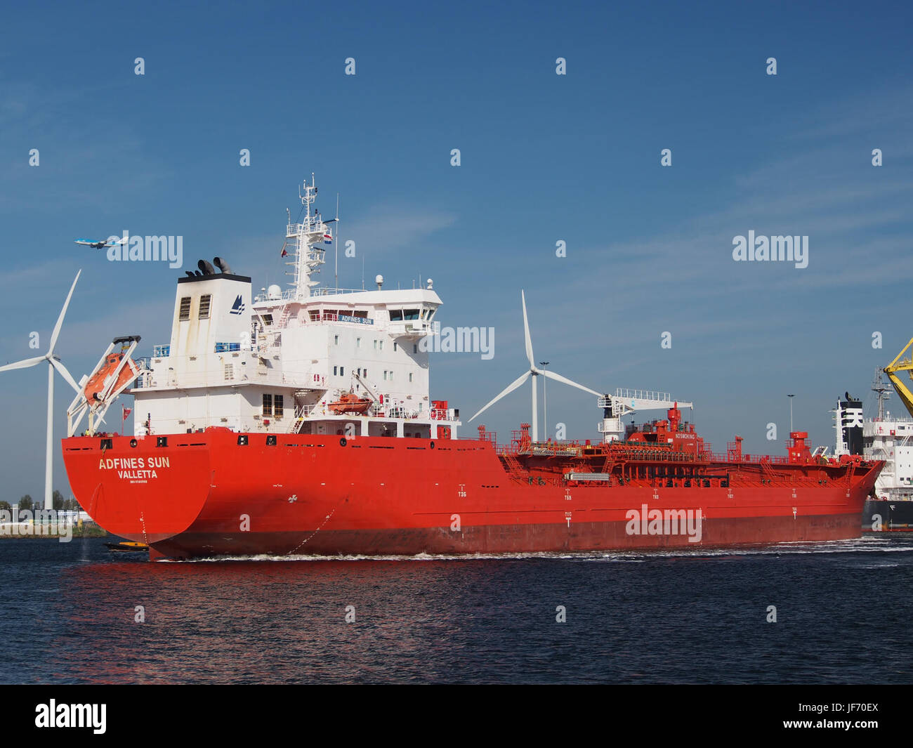 The Adfines Sun, a ship with IMO number 9580998, is a modern cargo ...