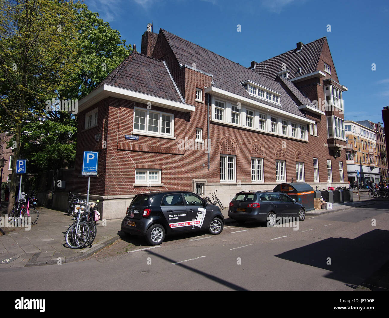 The corner of Alexander Boersstraat and Van Eeghenstraat, a notable ...
