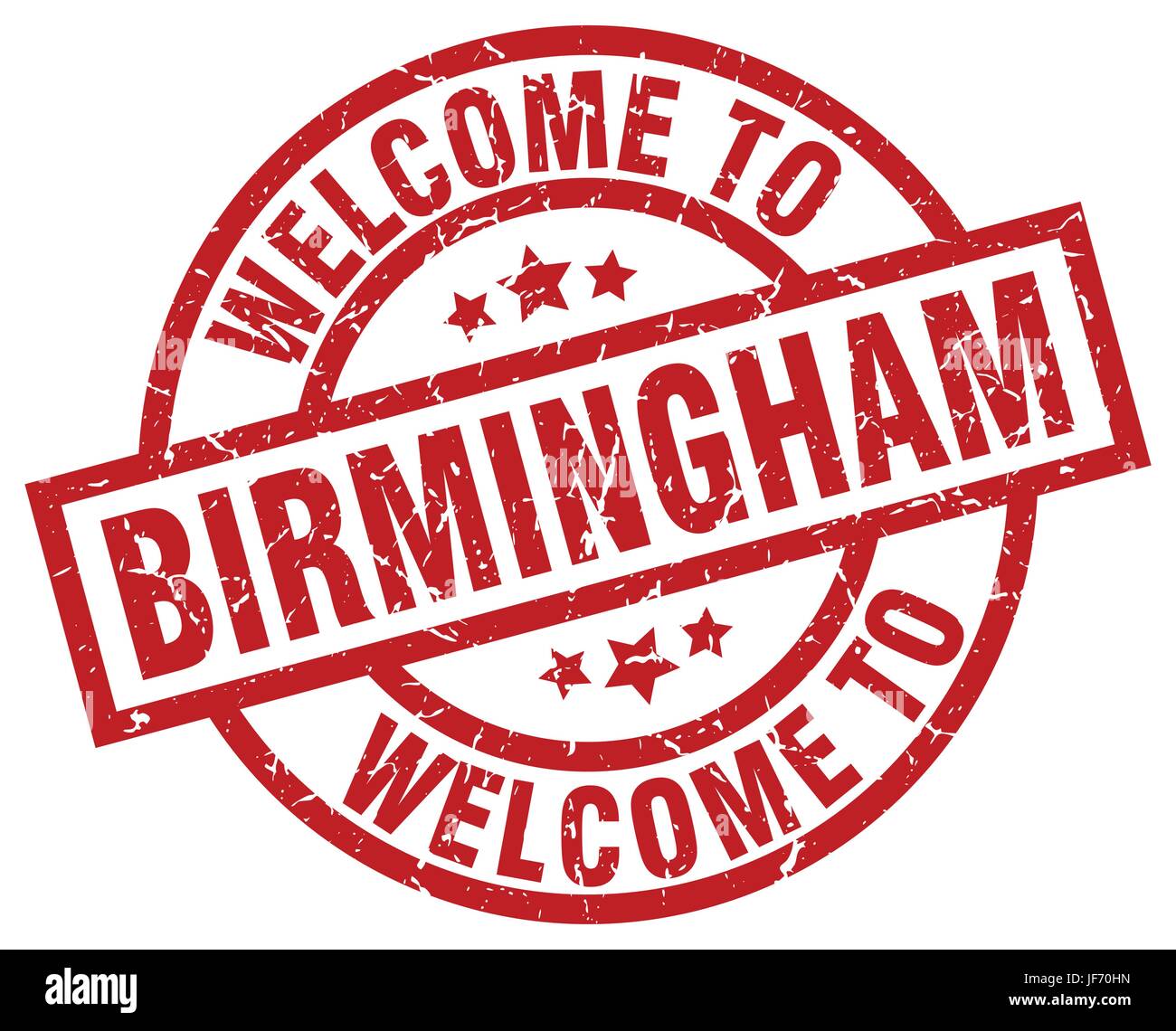 welcome to Birmingham red stamp Stock Vector Image & Art - Alamy