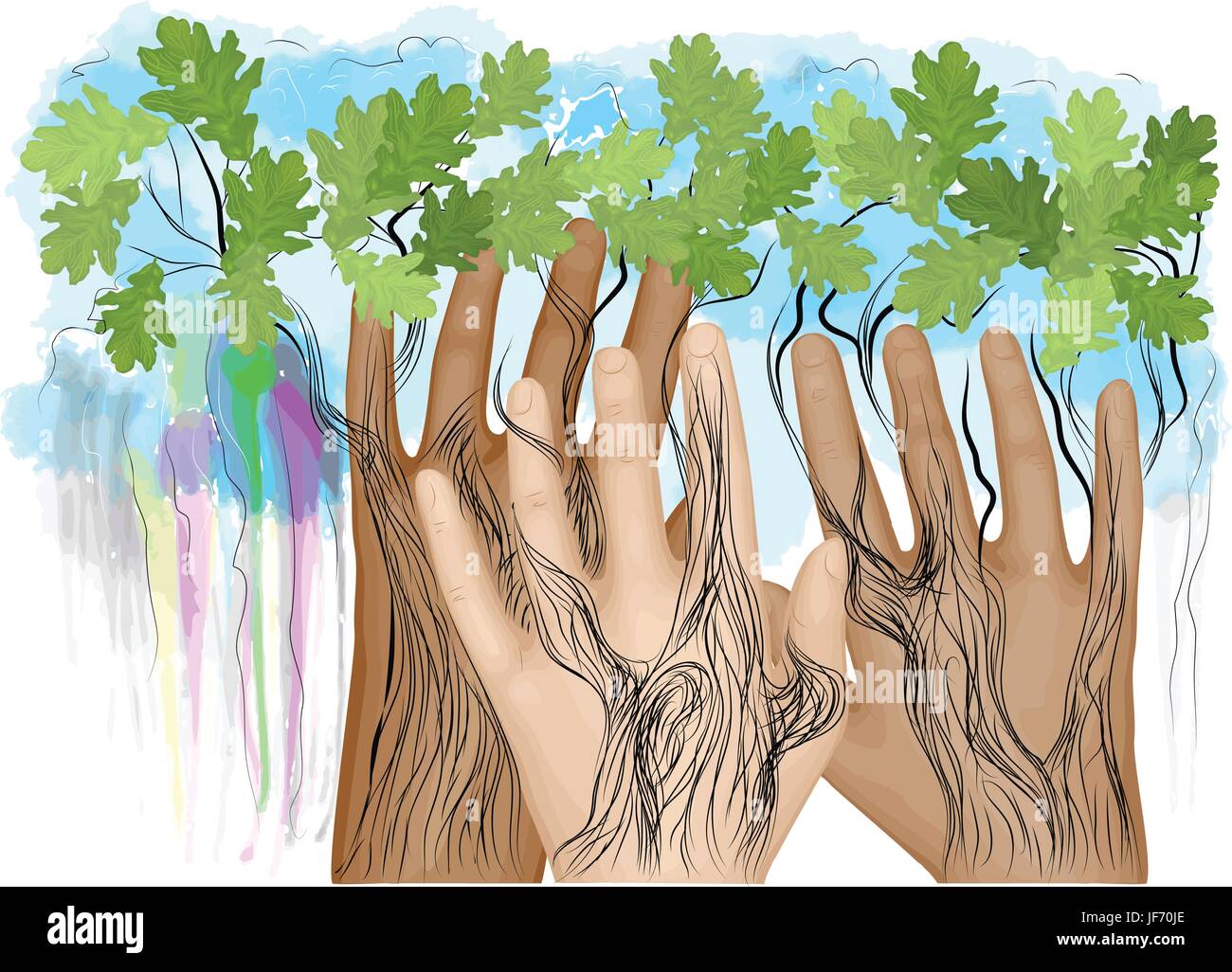 Tree aid Stock Vector Images - Alamy