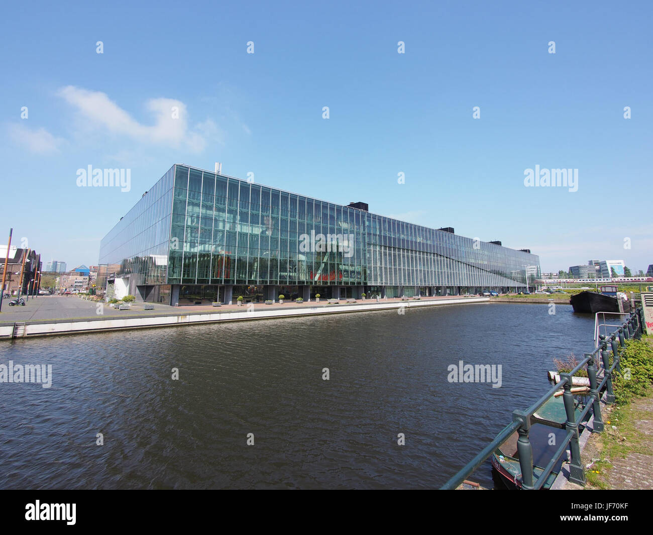 The INIT building, located at Oostenburgervaart and Isaac Titsinghkade ...