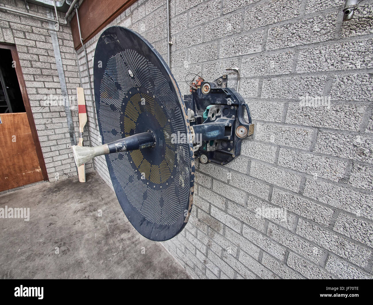 Radar technology at Piet Smits, possibly a reference to radar equipment ...