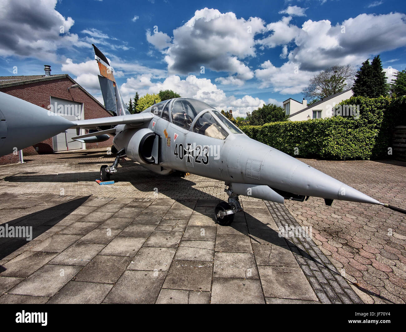 The Alphajet Luftwaffe 40+23 is a German-made training and light attack ...