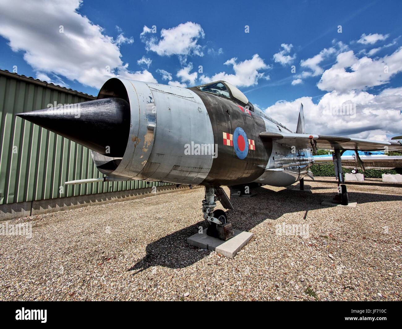 The English Electric Lightning, an iconic British jet aircraft ...