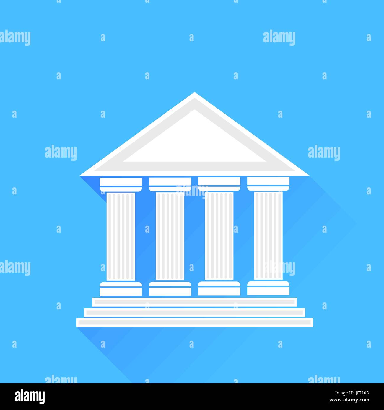 Greek landmark architecture Stock Vector Images - Alamy