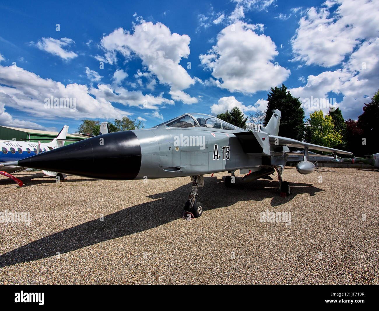 The Panavia Tornado with the A15 marking is a fighter aircraft used by ...