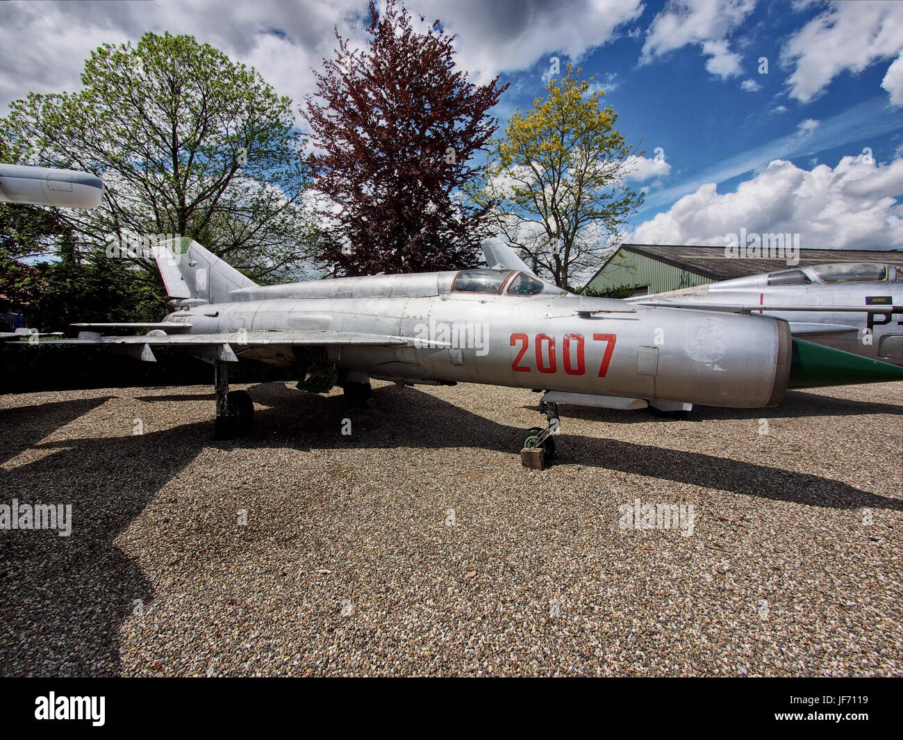 Polish Air Force MiG21 registration 2007 pic2 Stock Photo - Alamy
