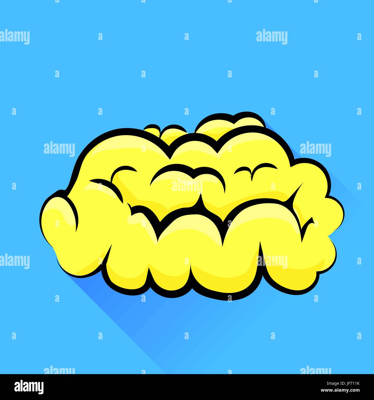 Blue brain project Stock Vector Images - Alamy