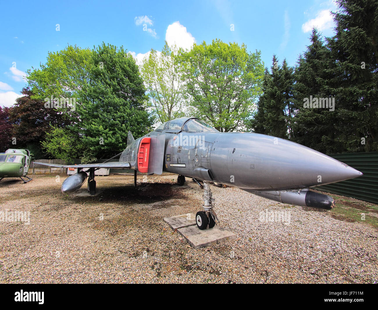 The McDonnell Douglas F-4 Phantom II, with serial number AF64745, is a ...