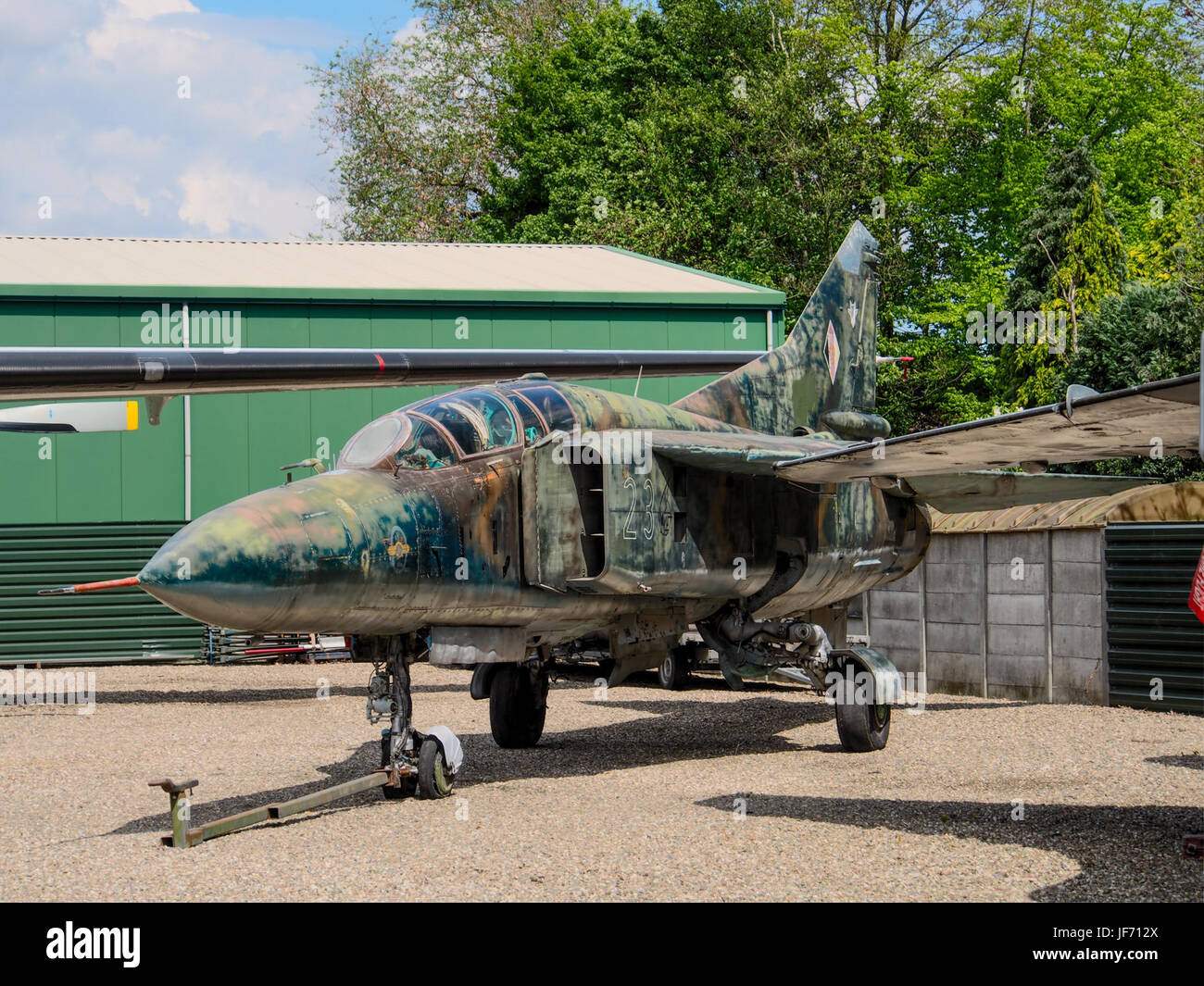 The MiG-23 is a Soviet-designed variable-sweep wing fighter jet, known ...