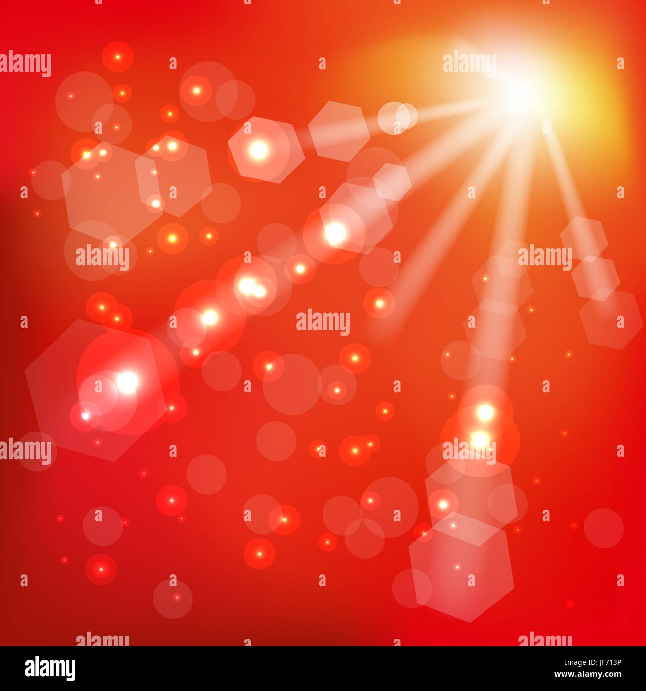 Hot Sun Blurred Background for Your Design Stock Vector Image & Art - Alamy