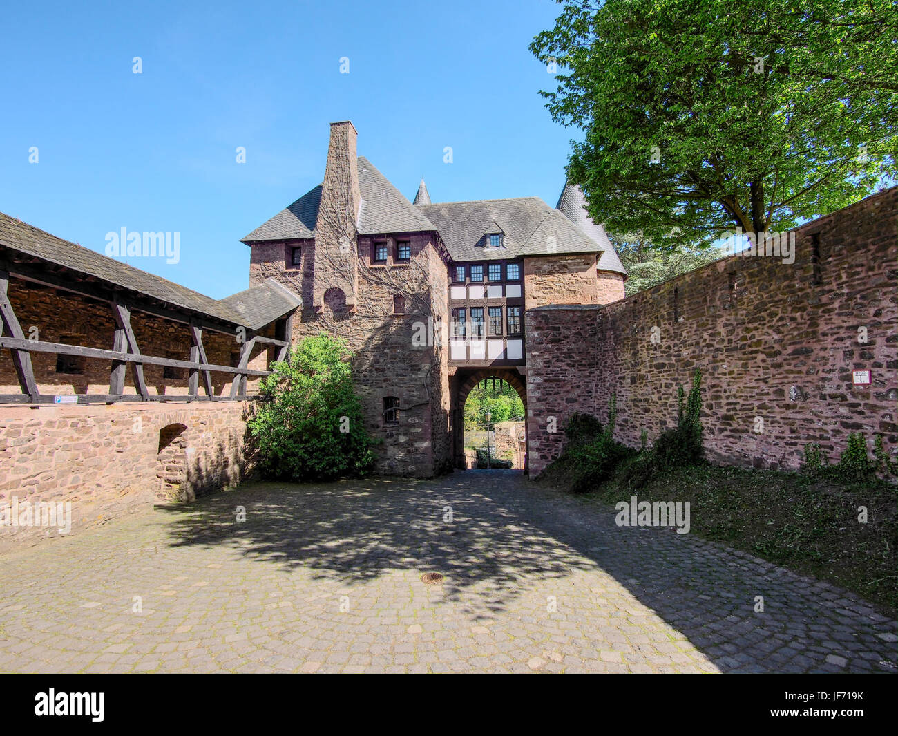 Burg Hengebach is a historical castle located in the town of Heimbach ...