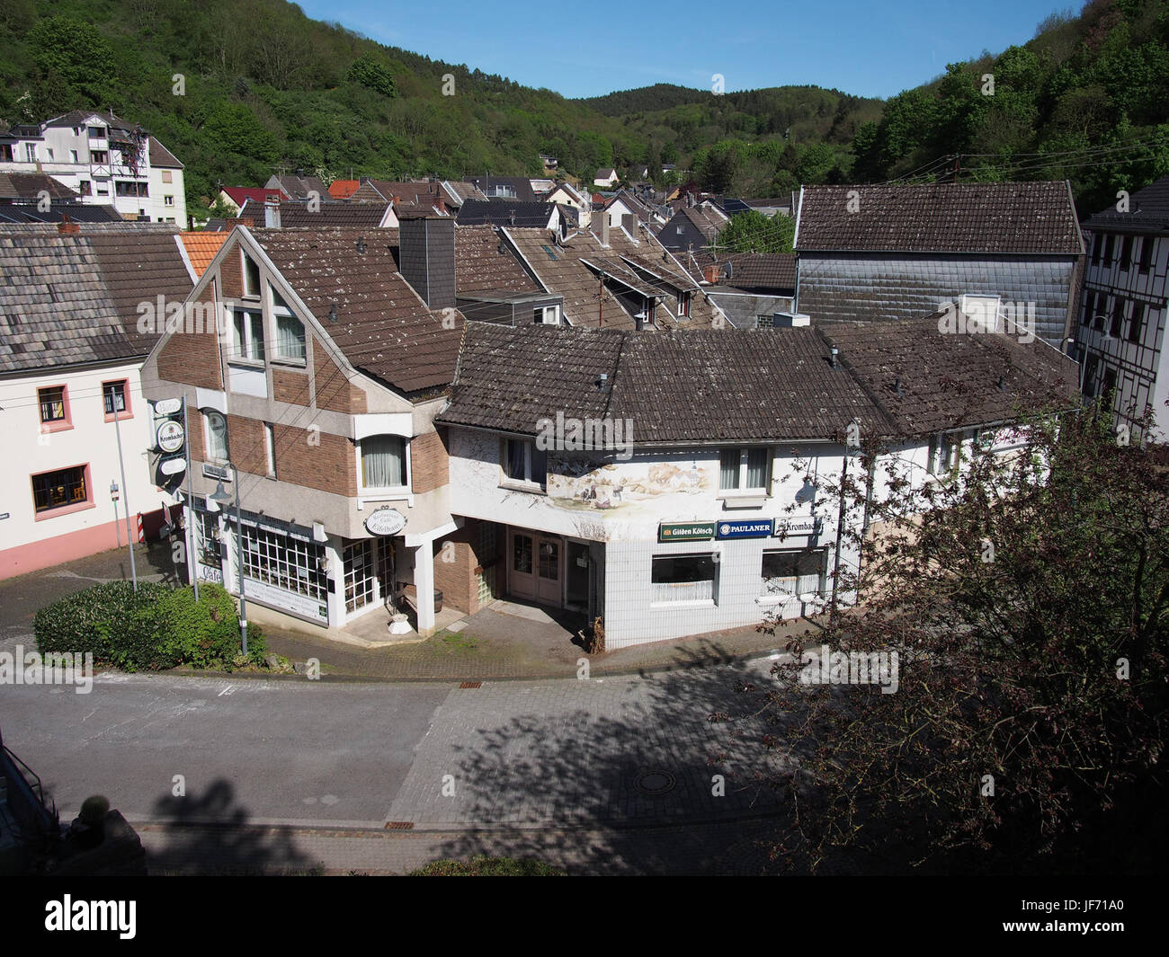 Restaurant Café Eifelhaus in Heimbach, Germany, offers visitors a cozy ...