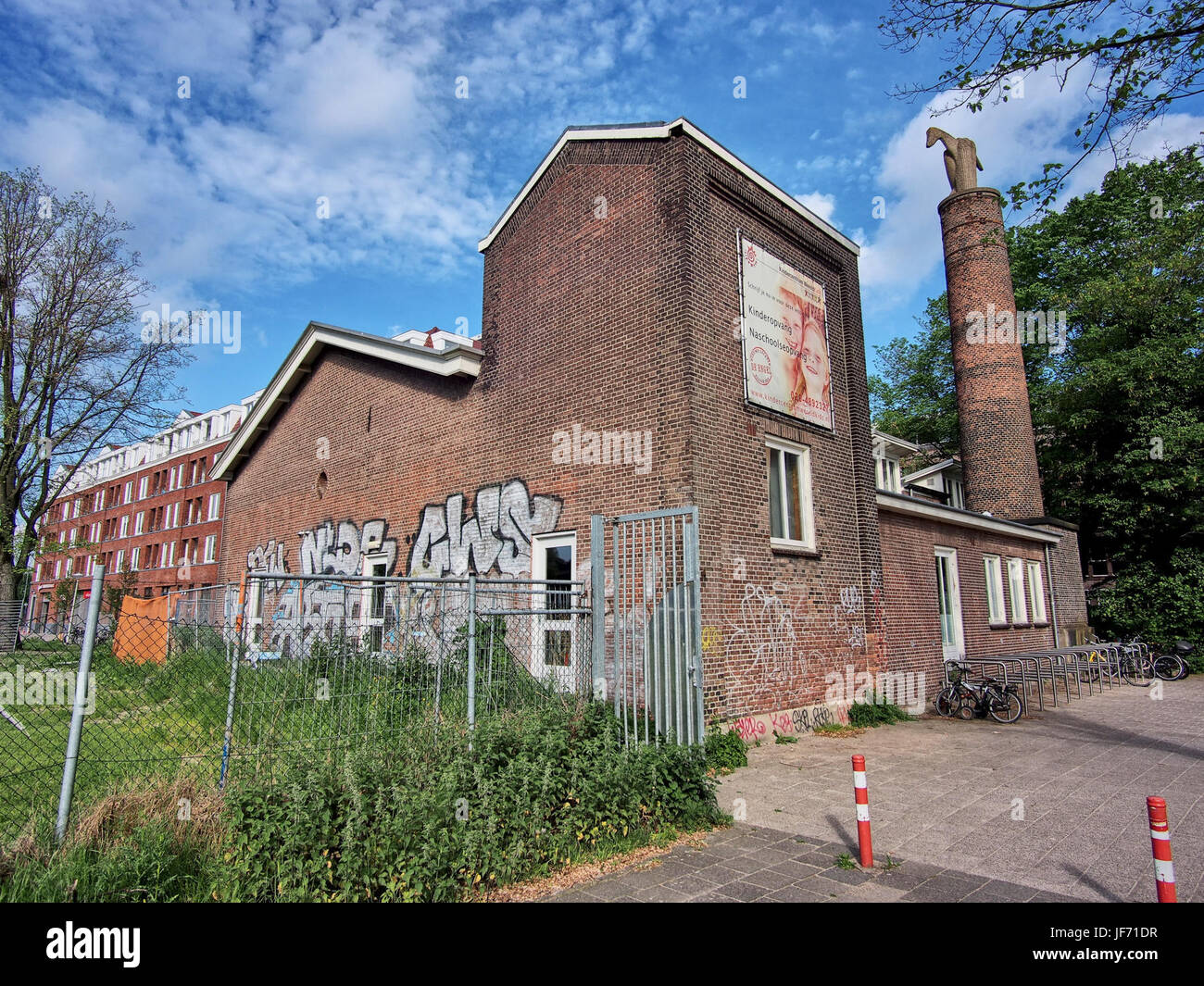 Part of the old oil factory of NV Godol, showcasing early industrial ...