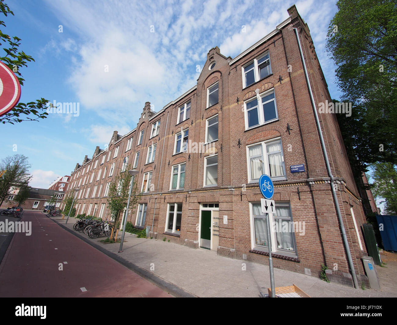 Kraijenhoffstraat at the corner of Cruquiusstraat, a photo capturing ...