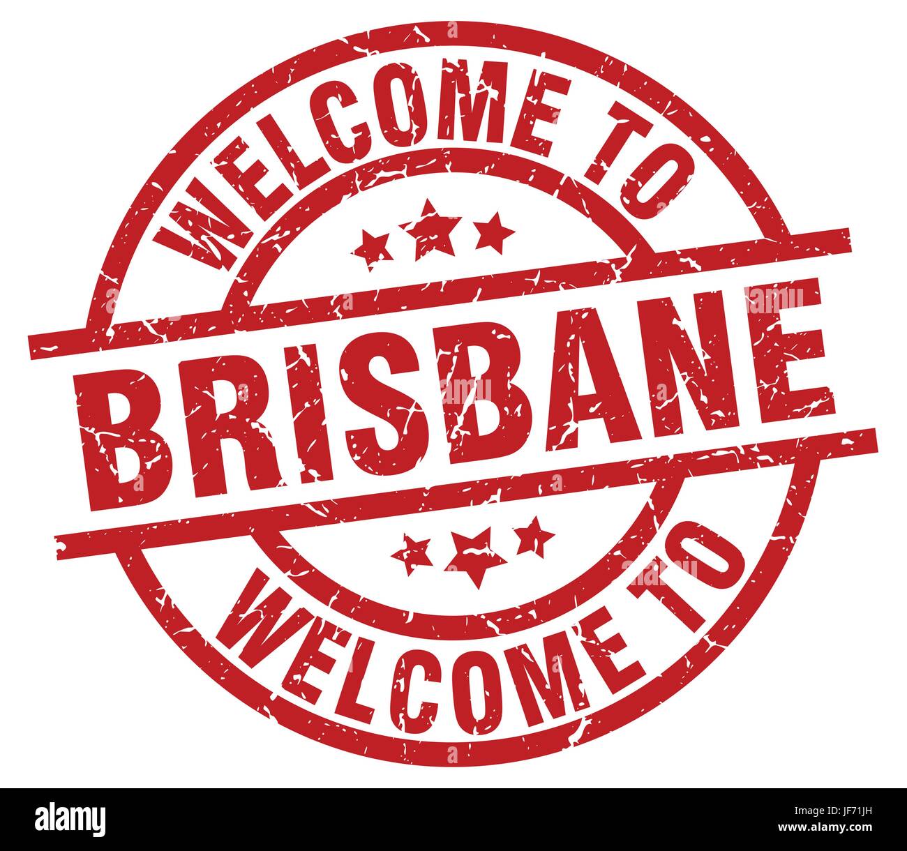 Welcome brisbane stamp hi-res stock photography and images - Alamy