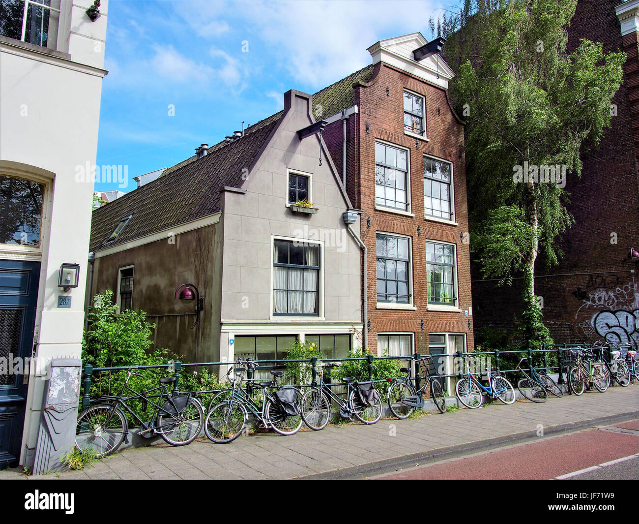 Photo of Marnixstraat 291, Historical Street Scene in Amsterdam Stock ...