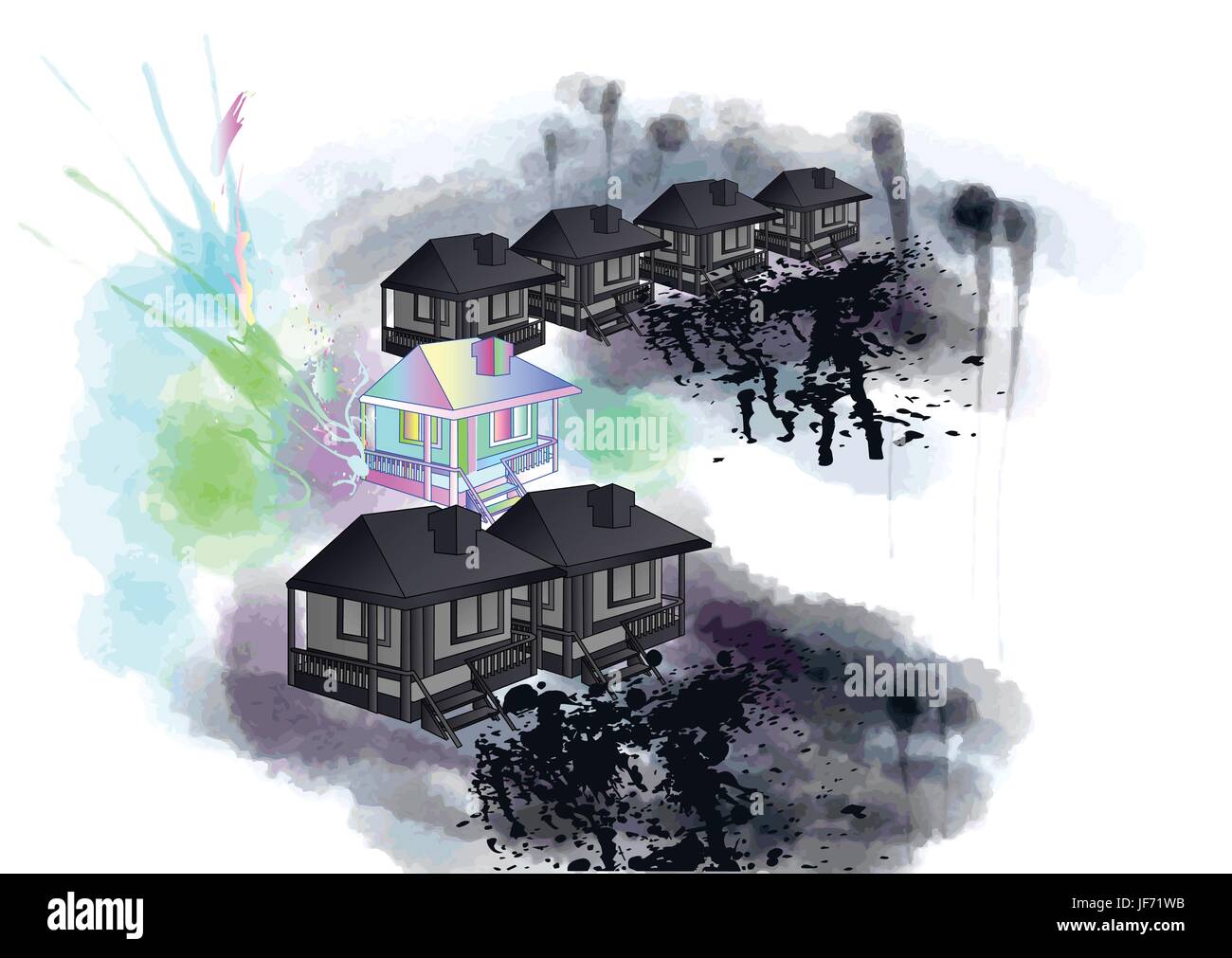 Different point of view Stock Vector Images - Alamy