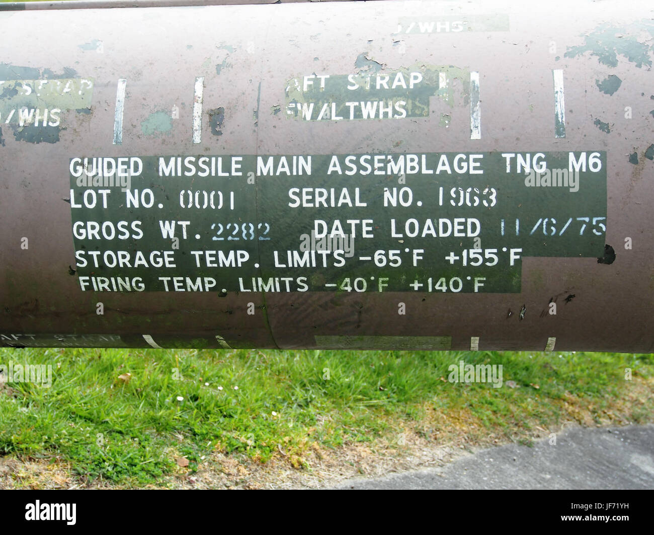 The Lance rocket on display at the Gunfire Artilleriemuseum in ...