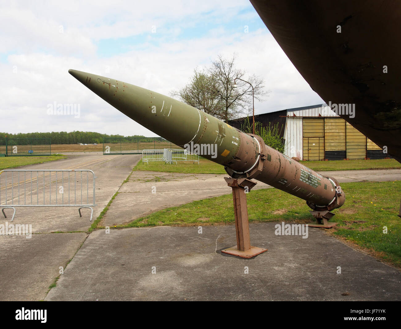 The Lance rocket, showcased at the Gunfire Artilleriemuseum in ...