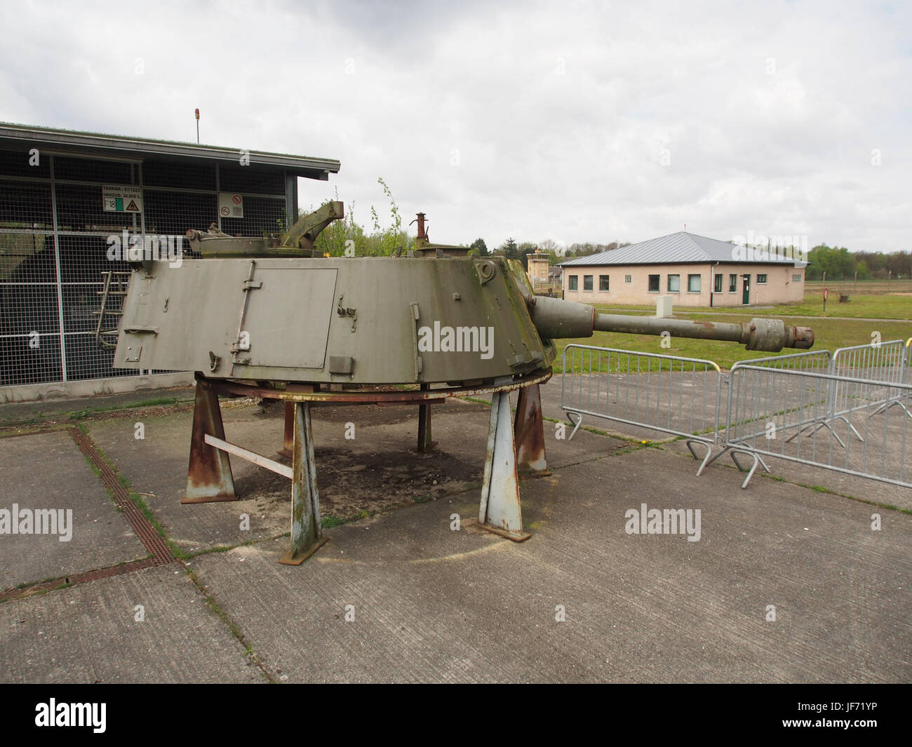 The Turret at the Gunfire Museum in Brasschaat showcases historical ...