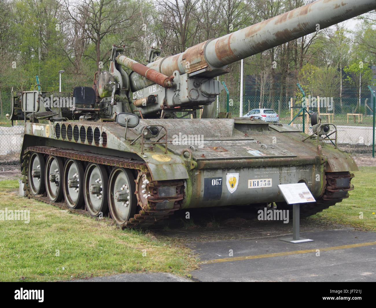 The M110 SP Howitzer, a 203mm self-propelled artillery piece used by ...