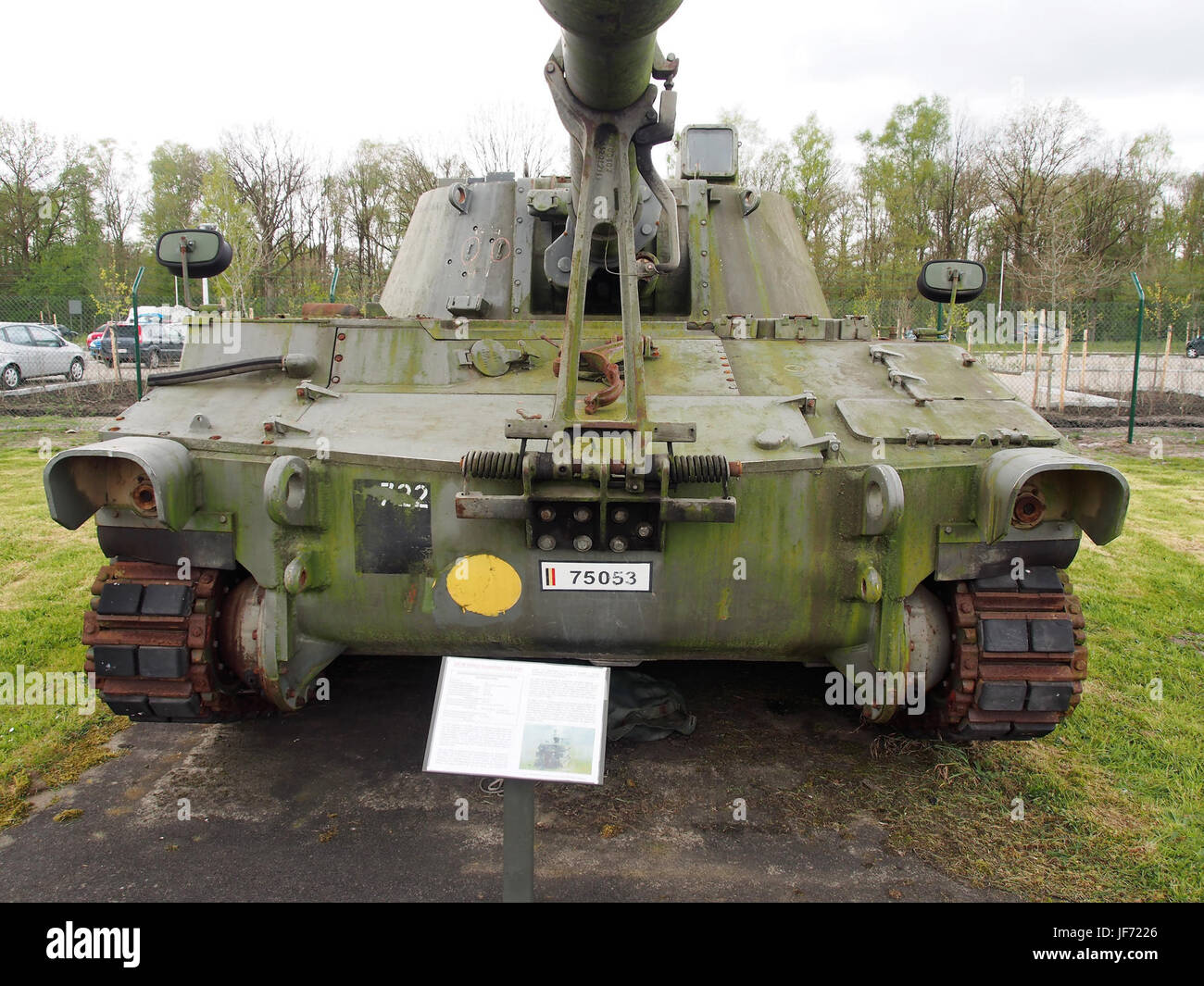 The M109A2 155mm Self-Propelled Howitzer, a powerful artillery piece ...