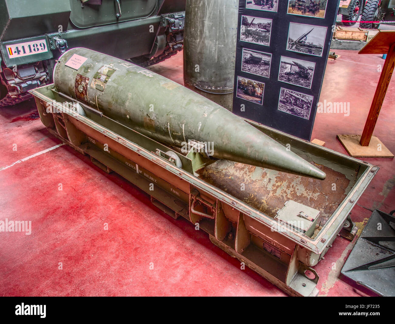 MGM-52 Lance rocket warhead Stock Photo - Alamy