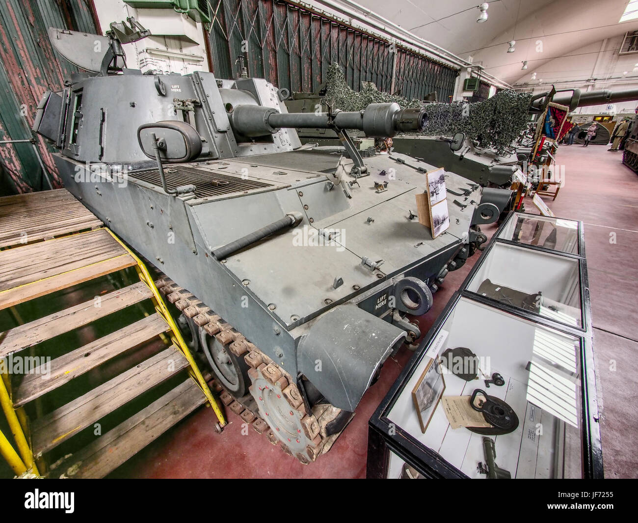 The M108A2B 105mm Self-Propelled Howitzer is a military vehicle ...